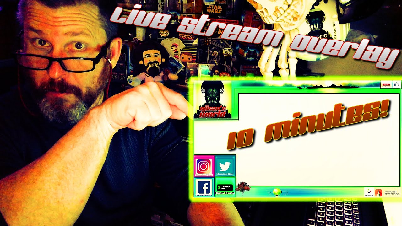 How to create and use custom overlays for StreamYard! - YouTube