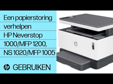 Een papierstoring verhelpen | HP Laser 100, MFP 130 printerserie | HP ...
