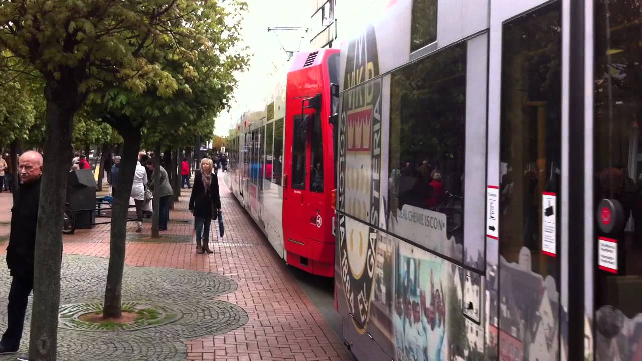 2012,Strassenbahn-in-Frechen.MOV - YouTube