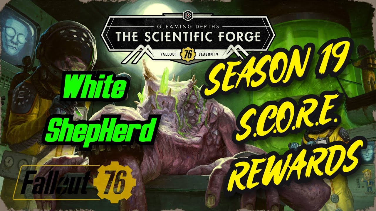 Fallout 76 | SEASON 19 - The Scientific Forge | White ShepHerd | Reward ...
