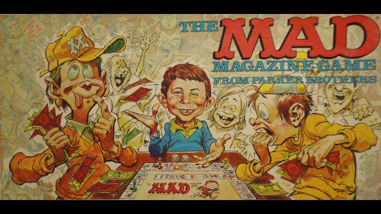 What's Inside - The Mad Magazine Game (1979, Parker Brothers) - YouTube