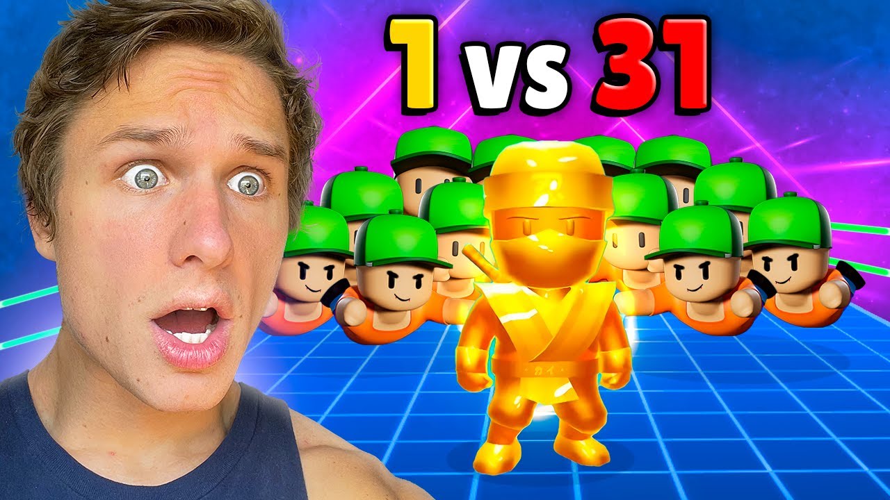 1 VS 31 UNTIL I WIN *HARD VERSION* - YouTube