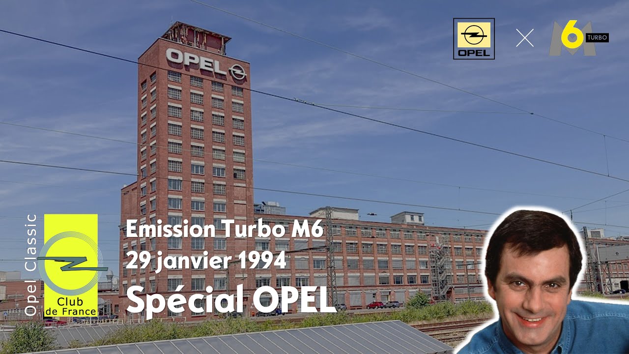 M6 | Turbo Spécial Opel - 29 janvier 1994 - YouTube