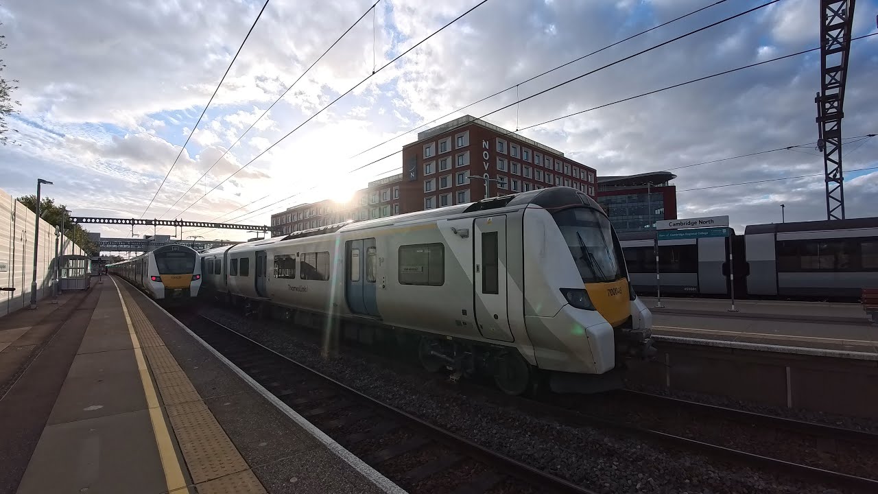 700039 - 1T39 Ely to London Kings Cross and 700046 - 1T36 London Kings ...