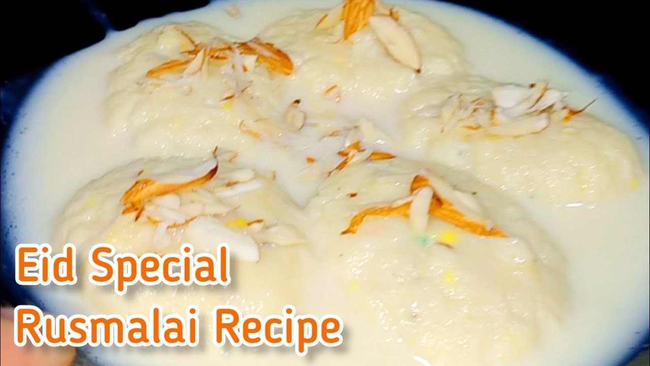 Eid Special Laziza Rasmala Recipe - 100% Perfect Rusmalai Recipe ...