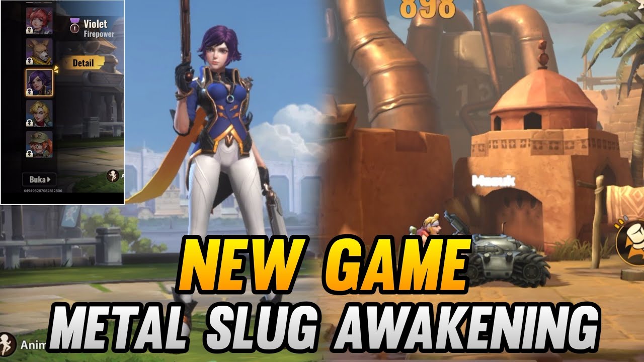 NEW GAME METAL SLUG AWAKENING GAMEPLAY - METAL SLUG AWAKENING - YouTube