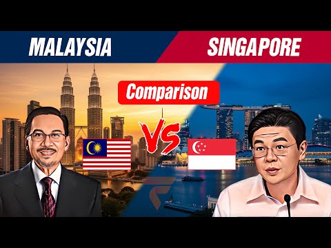 Malaysia 🇲🇾 vs Singapore 🇸🇬 | Full Country Comparison 2025 🔥 #CountryComparison