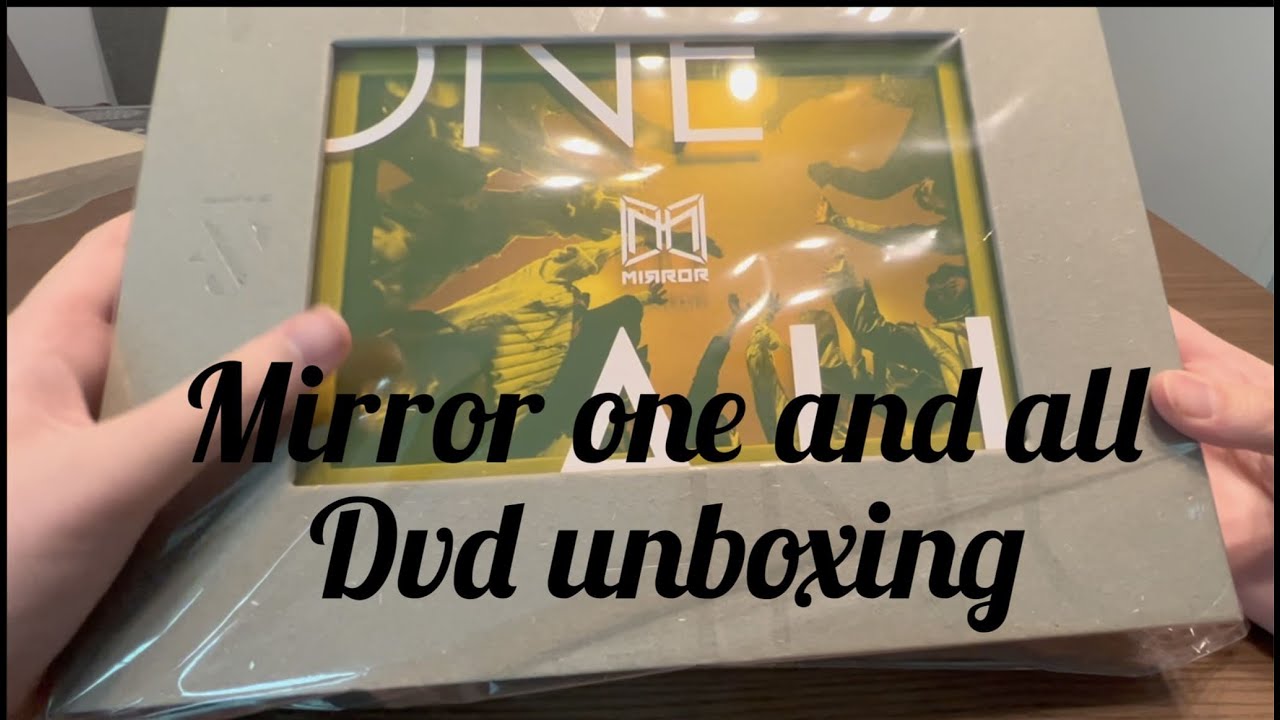 [開箱mirror DVD] 大量絕密彩頁照片～Mirror one and all dvd unboxing - YouTube