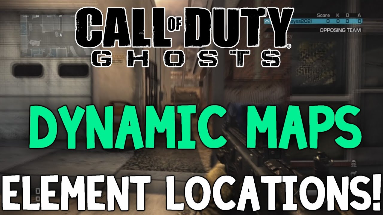 *NEW* CoD: Ghosts Dynamic Map Elements! (Prison Break, Octane ...