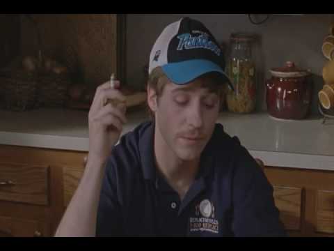 Ben McKenzie (Johnny Johnsten) in Junebug--"Stuffed 'em up my butt ...
