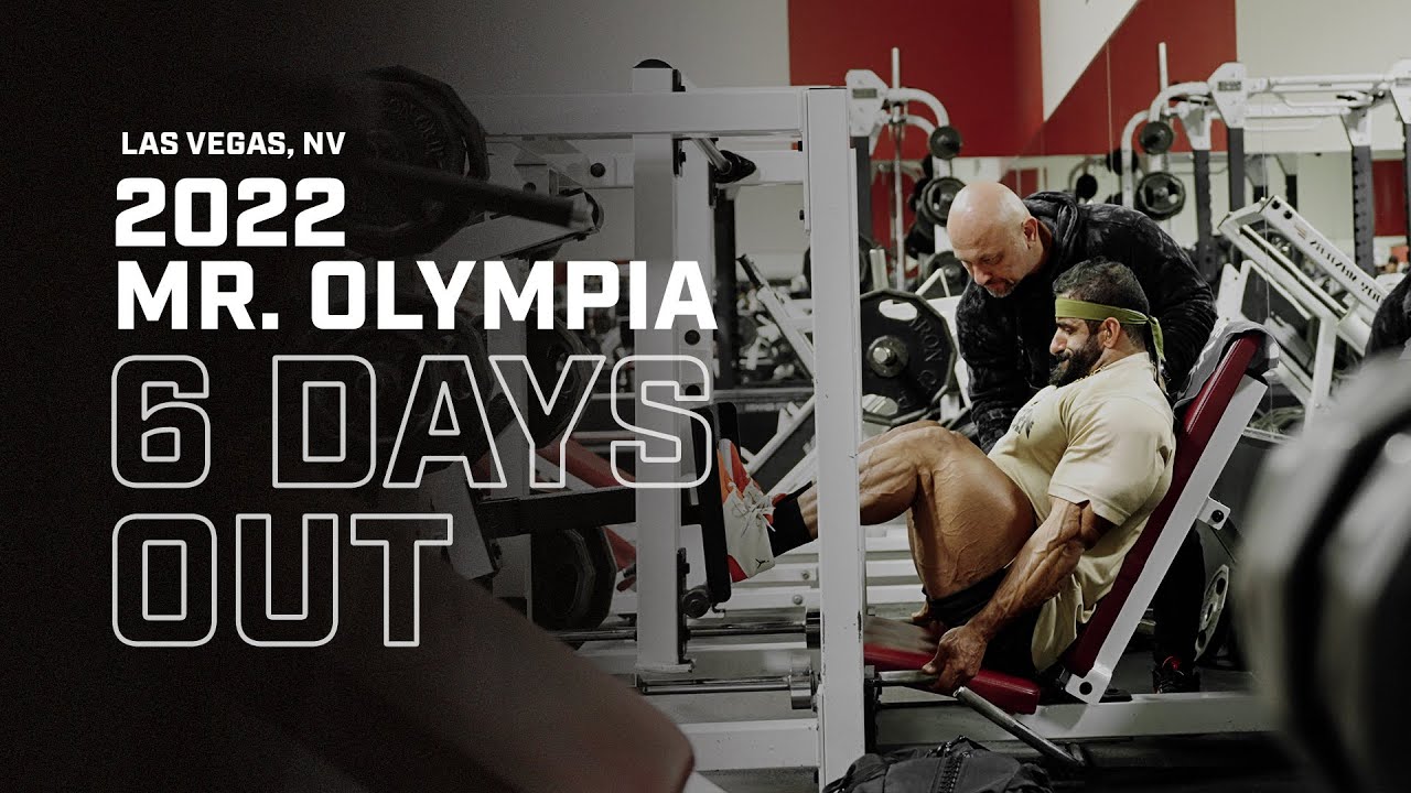 PEAK WEEK IS HERE FST-7 Legs 6 days out - YouTube