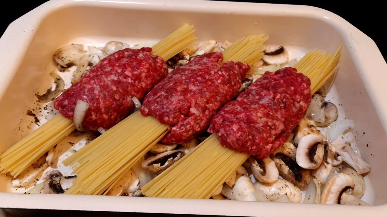 Baked Pasta, Only 4 Ingredients, 100 Years Old Recipe That MY Grandma ...