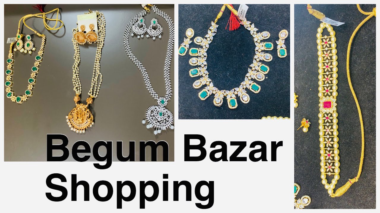 Begum Bazar Shopping || Latest jewellery Shopping || Wholesale and ...