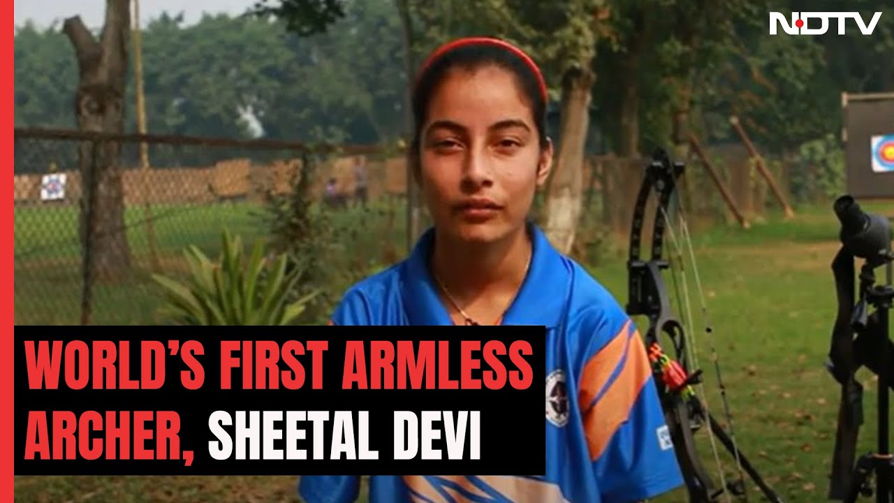 Sheetal Devi, World's First Armless Archer Shares Her Inspiration - YouTube