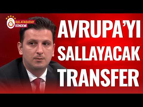 🔥 Galatasaray'dan Avrupa'yı Sallayacak Transfer! Cimbom'un Yeni Forvetinde Son Durum... #galatasaray