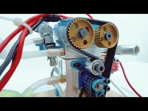 Inline 2 cylinder engine test - NR200 engine - YouTube