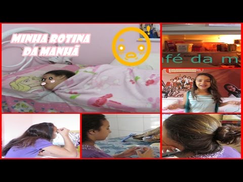 Minha Rotina Da Manhã | Leeh Teen