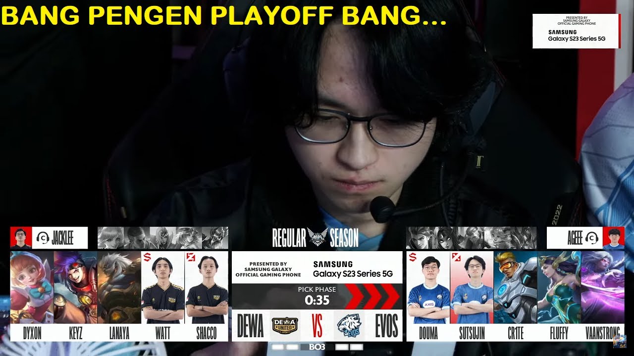 EVOS FULL ROSTER ICON + FLUFFY !! APAKAH MAKIN OP?? EVOS LEGENDS VS ...