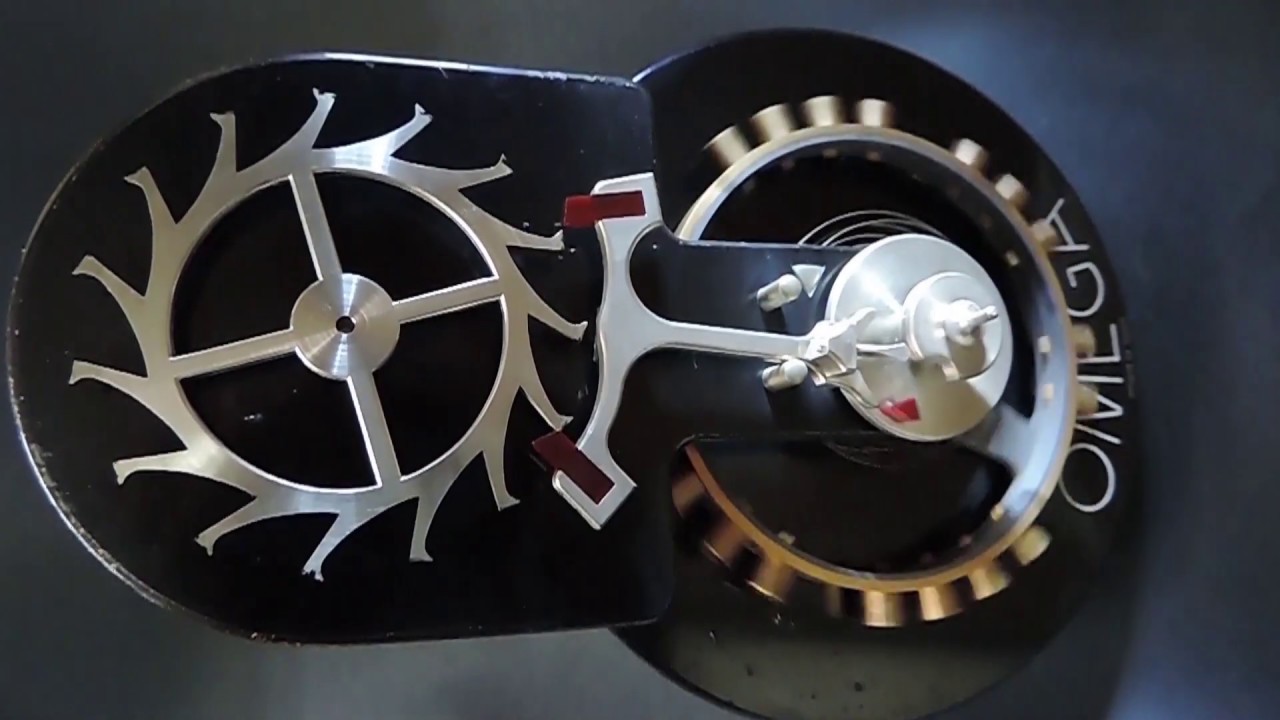 Demo Swiss Lever Escapement by Omega - YouTube