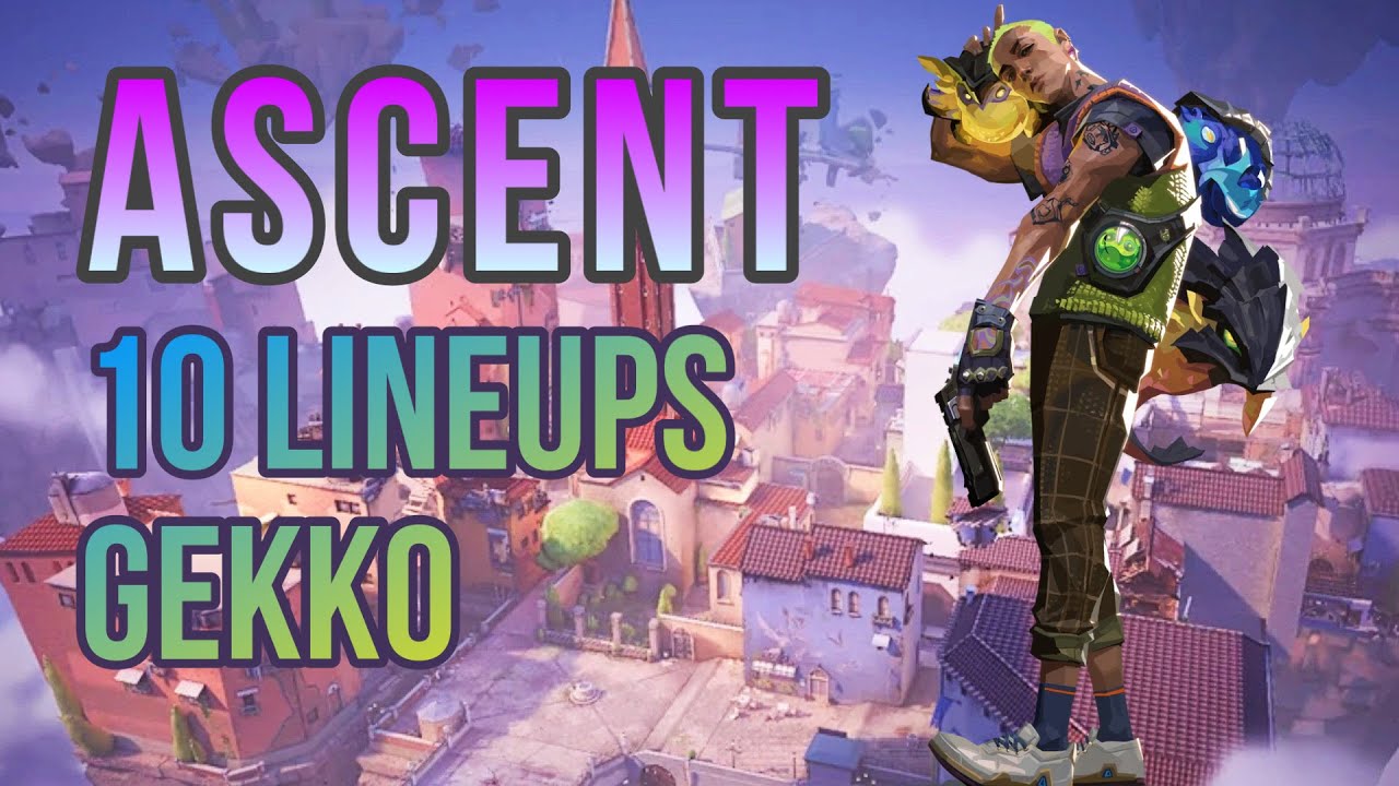 ЛАЙНАПЫ ЗА GEKKO в ВАЛОРАНТ | 10 ESSENTIAL VALORANT LINEUPS | Fracture ...