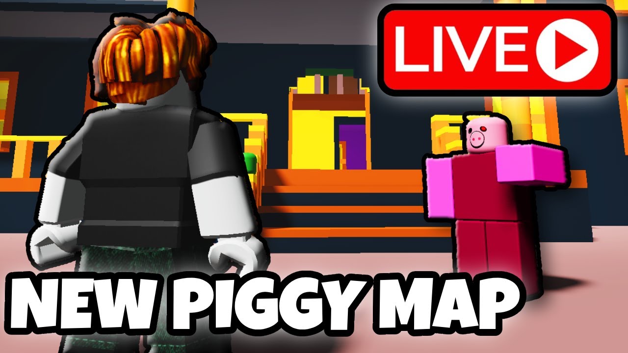 NEW PIGGY MAP OUT SOON! [LIVE🔴] - YouTube