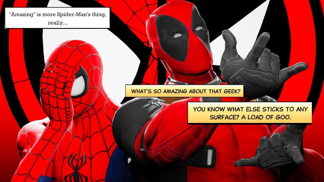 Deadpool Trolls Spider-Man For 1 Minutes Straight - Deadpool #deadpool ...