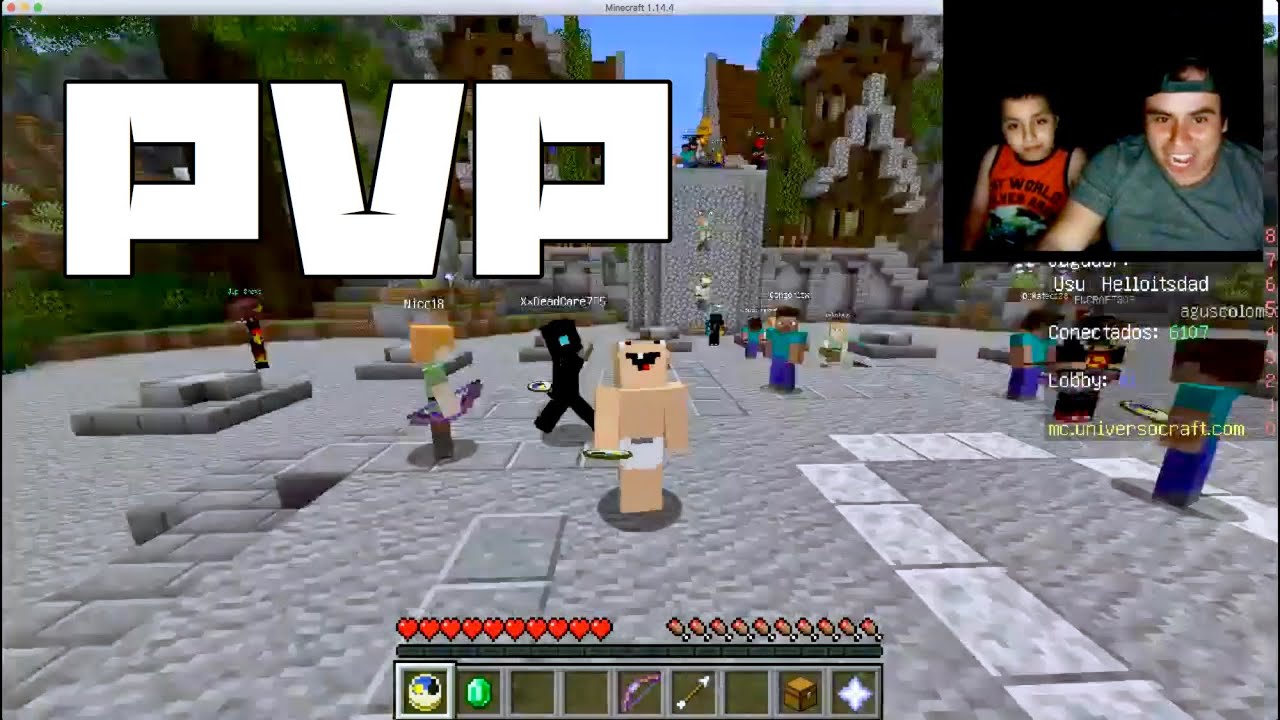 🎮DIRECTO APRENDIENDO A JUGAR PVP EN MINECRAFT - YouTube