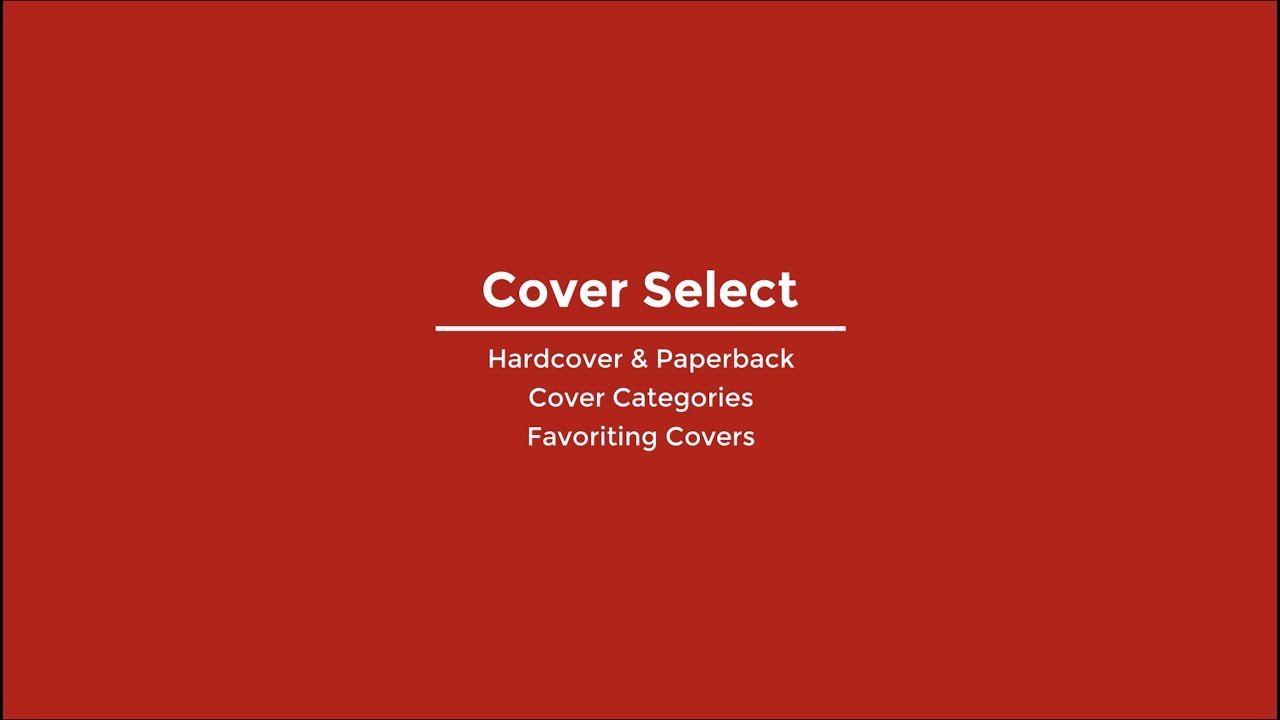 Cover Select on Desktop - YouTube