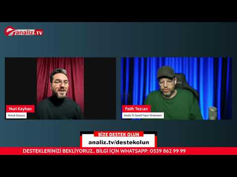 Fatih Tezcan'la Analiz Merkezi 24 Şubat 2026 Salı
