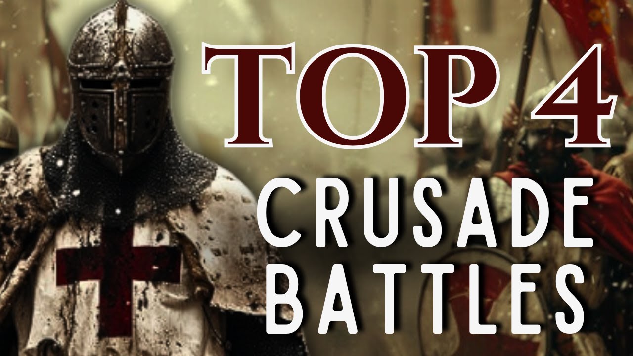 Top 4 medieval massive Crusade battles that CHANGED history - YouTube