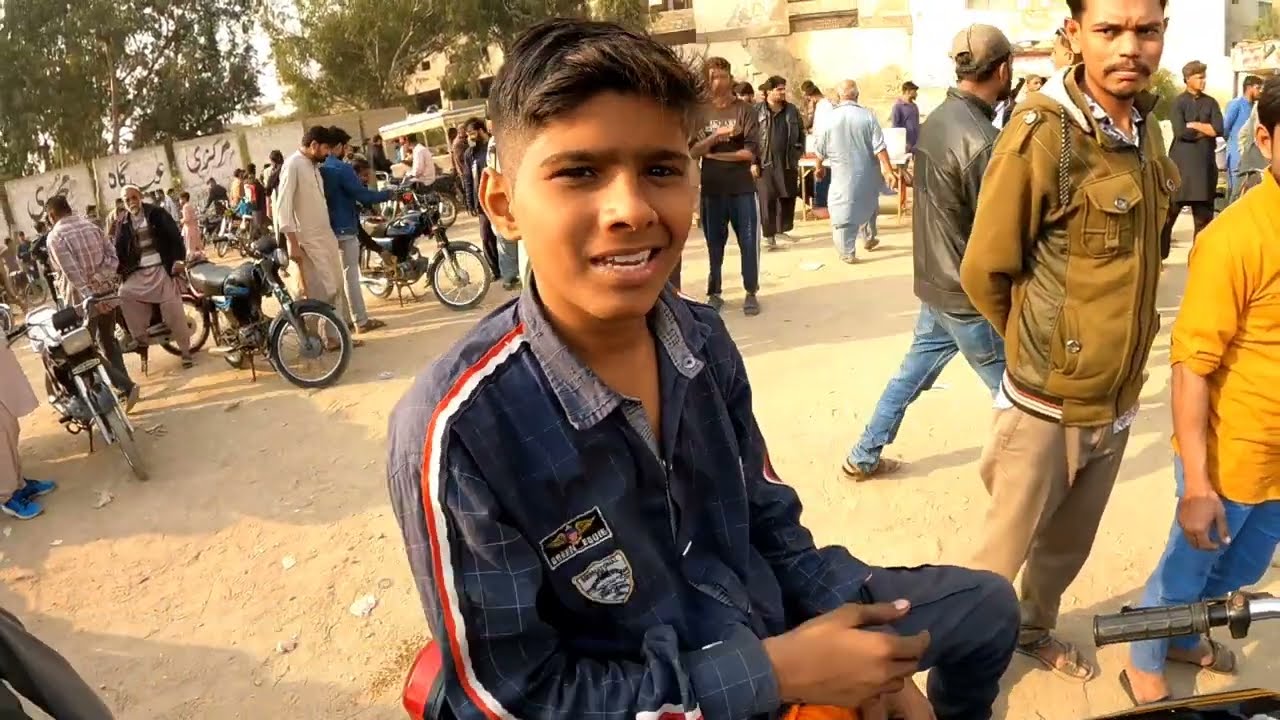 Used Motorcycle Biggest Market Korangi Karachi | Motorcycle Market ...