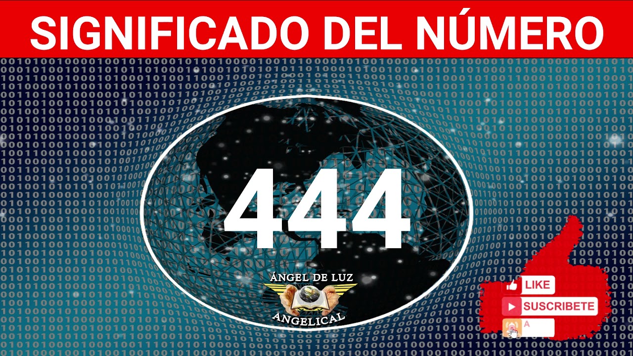 NUMEROLOGÍA🤍Significado del número 444 Numero 444 en lo espiritual🙏 ...