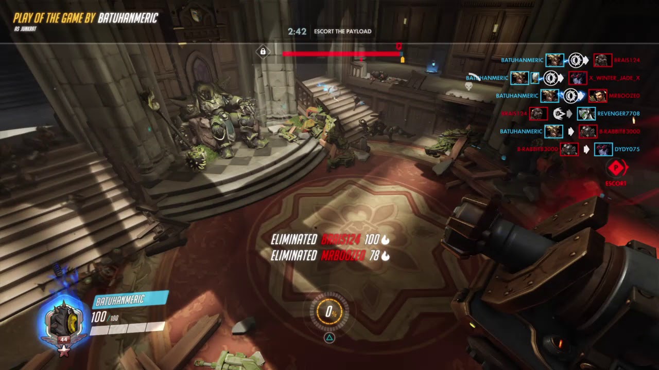 Overwatch Junkrat Ultimate - YouTube