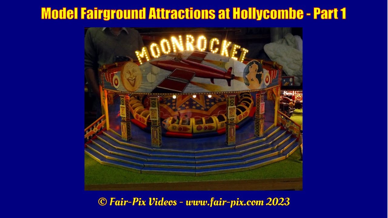 Fairground Model Attractions at Hollycombe - Part 1 - YouTube