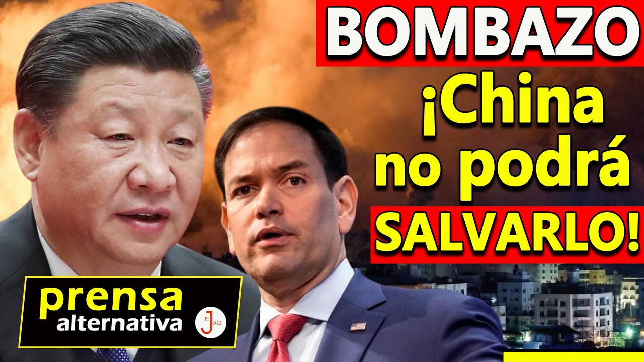 Marco Rubio suplica a China interceder con Irán, pero... - YouTube