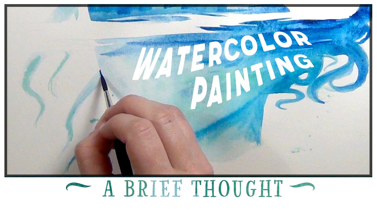 TIMELAPSE ART - A brief thought - YouTube