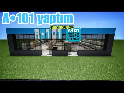 MİNECRAFT MARKET YAPIMI | Market Nasıl Yapılır? | MİNECRAFT PE ŞEHİR YAPMA
