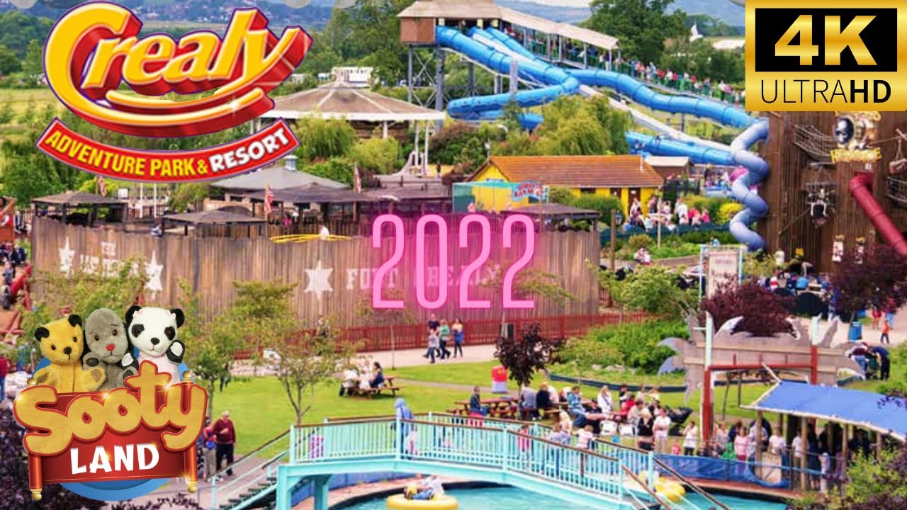 crealy adventure park Devon |ride povs |sooty land rides [4k] - YouTube