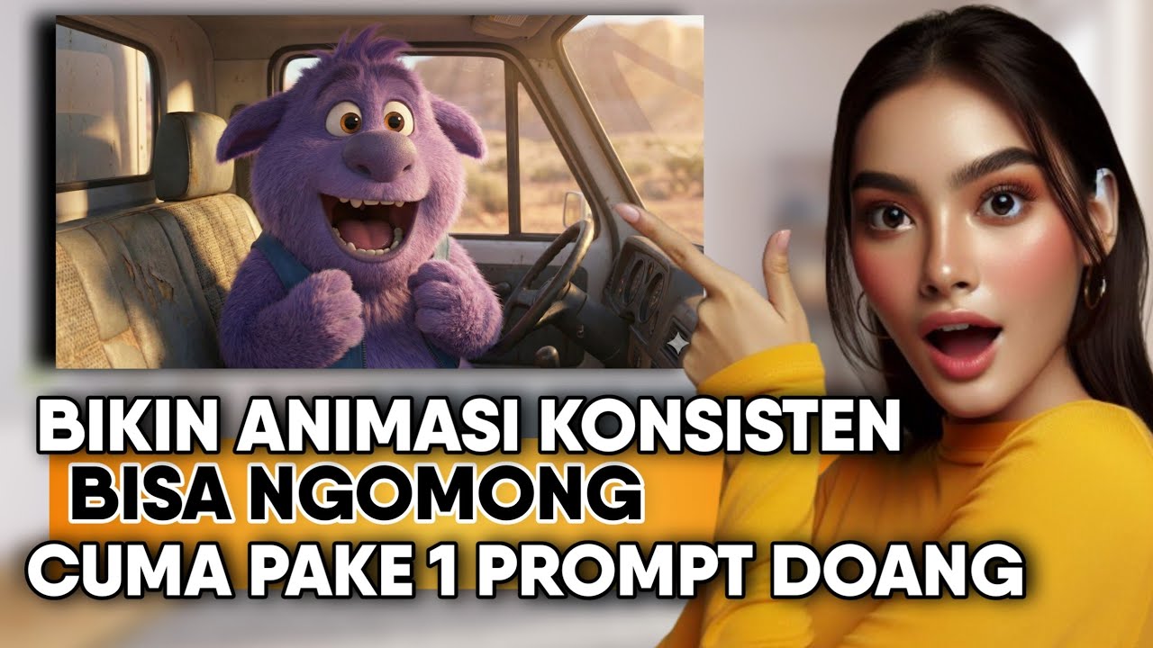 CUMA PAKE 1 PROMPT‼️Bisa Bikin Animasi Konsisten Berdialog (100% Gratis ...