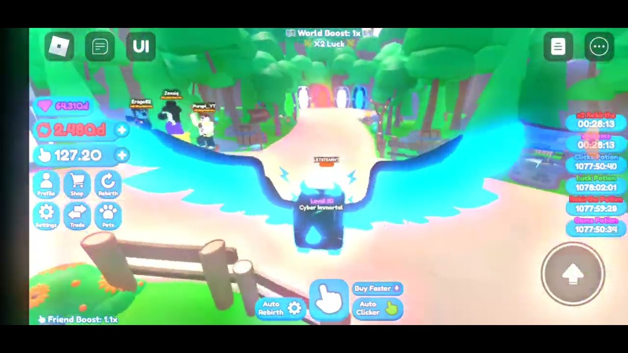 HATCHING HUGE ROBOT AND CYBER IMMORTAL | Rebirth Champions x - YouTube