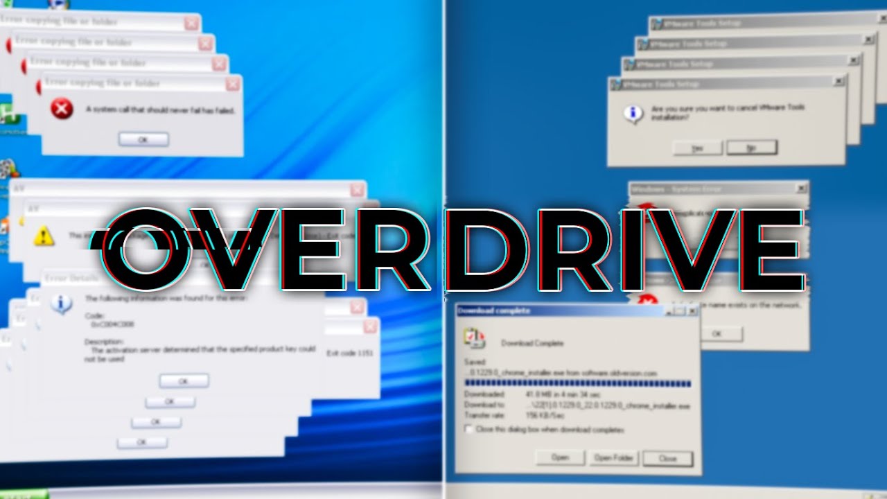 Windows OVERDRIVE | 60 fps - YouTube