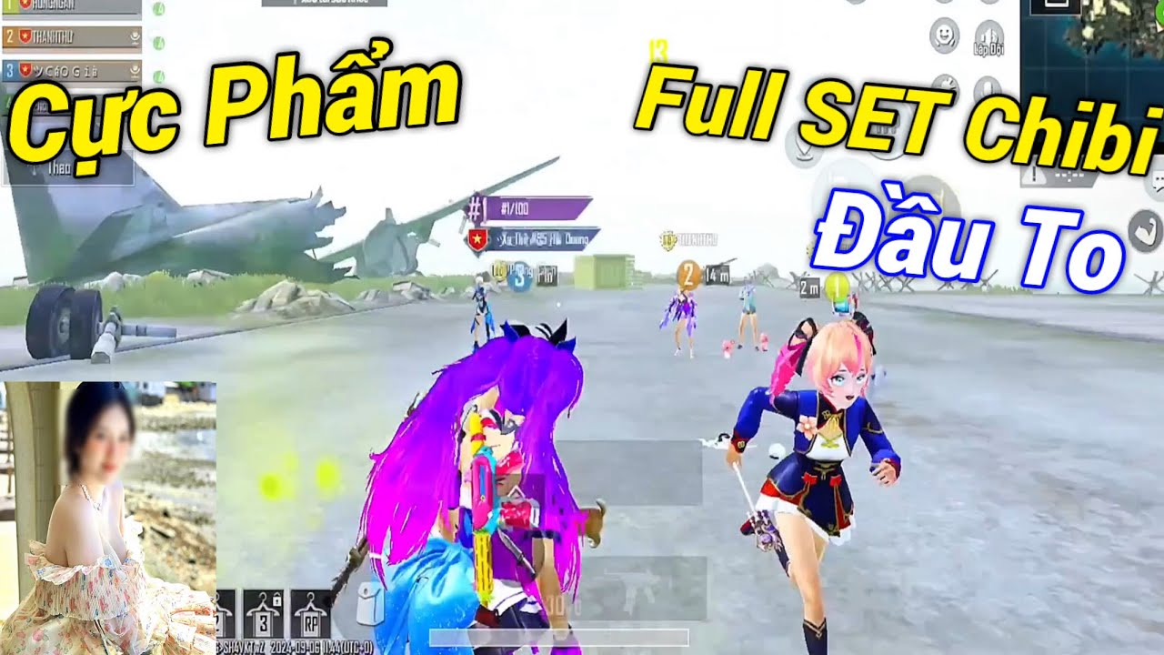 PUBG Mobile | Full SET Chibi Anime Mới - Mang 2 Dàn Siêu Xe Cho Gái ...