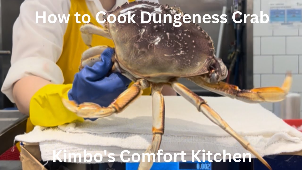 How to properly prepare and cook Dungeness Crab - YouTube