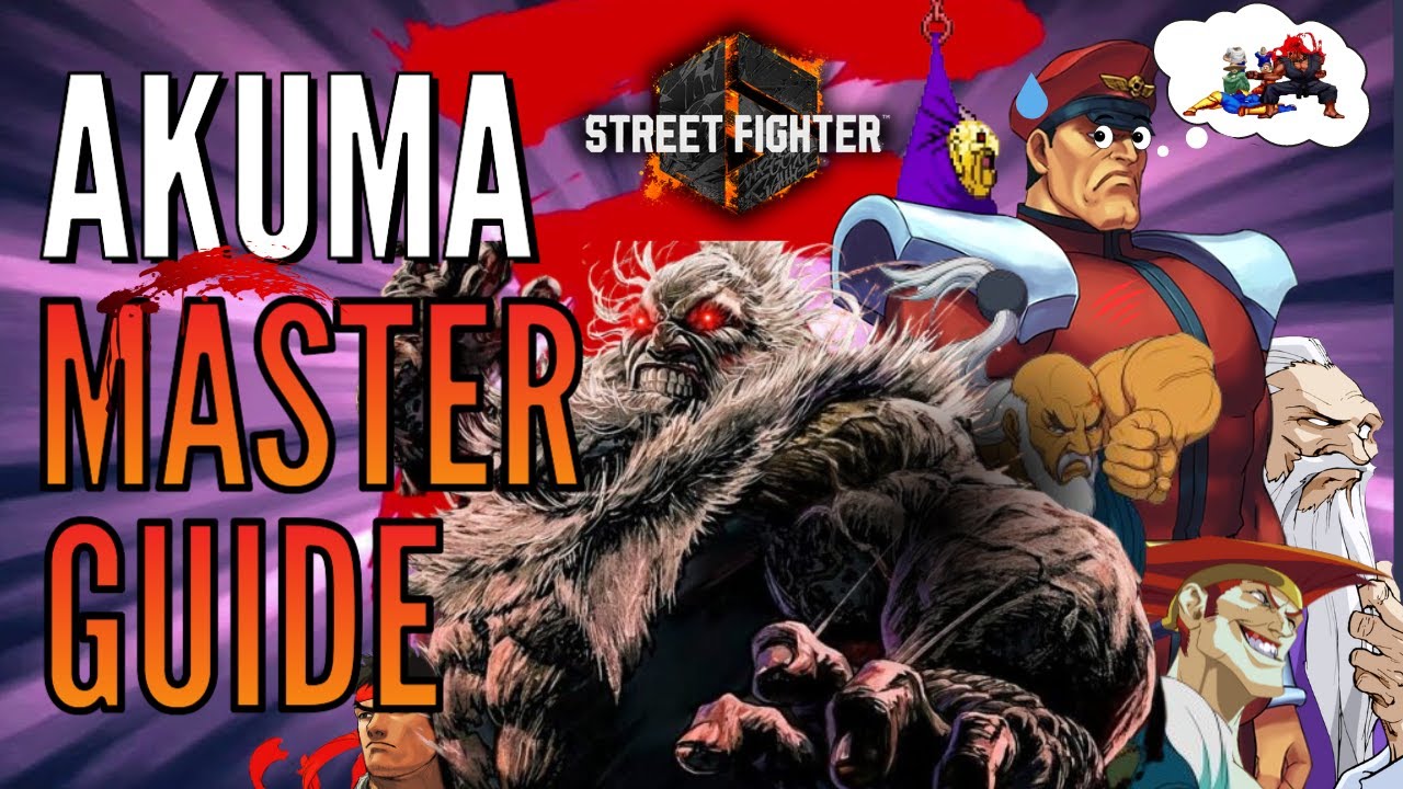Akuma Master Guide Street Fighter 6 - YouTube