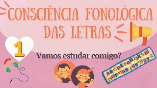 APRENDEI ALFABETIZAÇÃO - Aula 6 - Tema: Consciência Fon... | Doovi