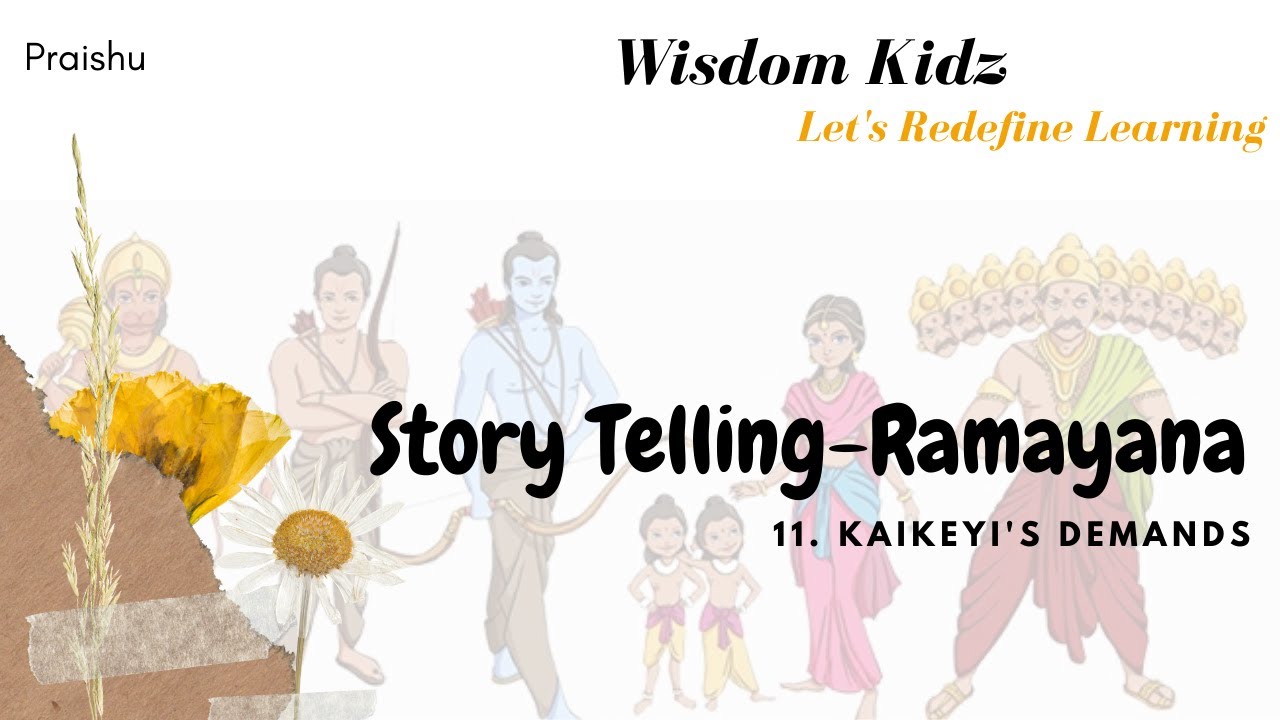 Ramayana story telling in english for children_11_ Kaikeyi's demands ...