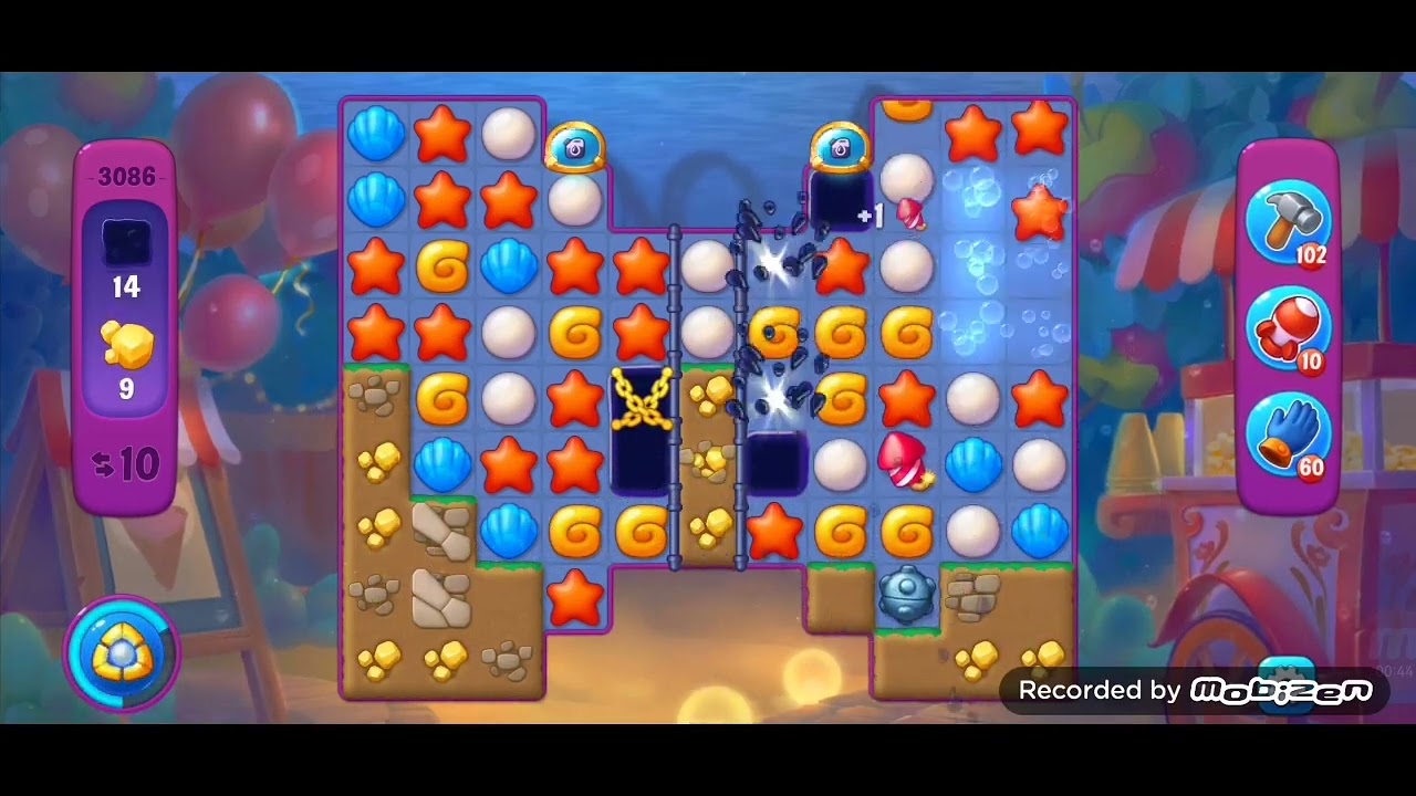 Fishdom Super Hard level 3086. NOboosters - YouTube
