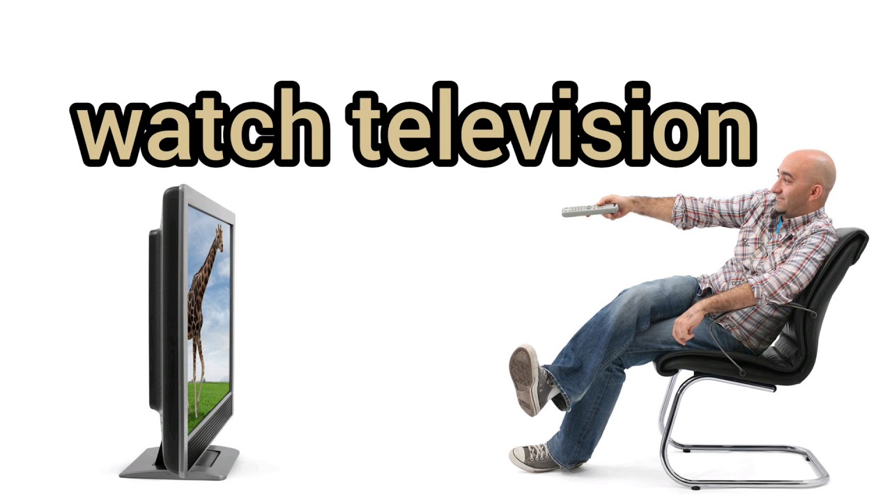 How to Pronounce Watch television in American English - YouTube