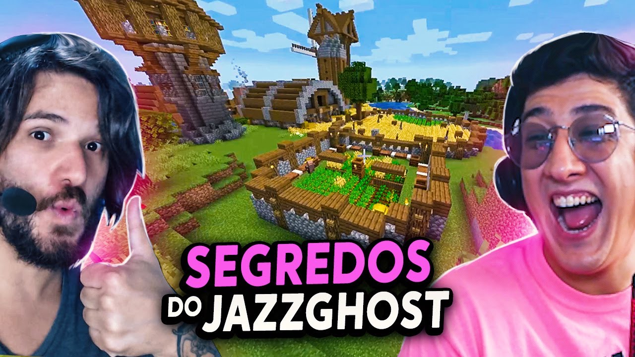 DESCOBRIMOS SEGREDOS ESCONDIDOS do JAZZGHOST no MINECRAFT! | FINAL ...