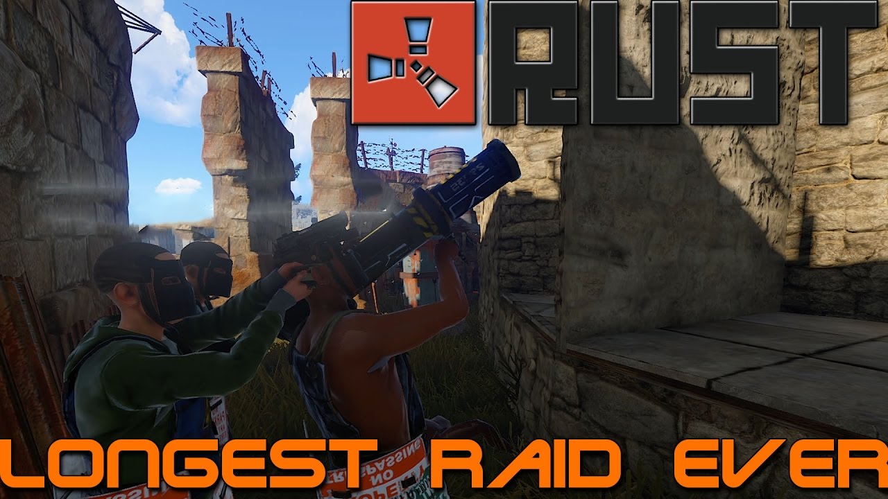 Longest Rust Raid Ever - YouTube